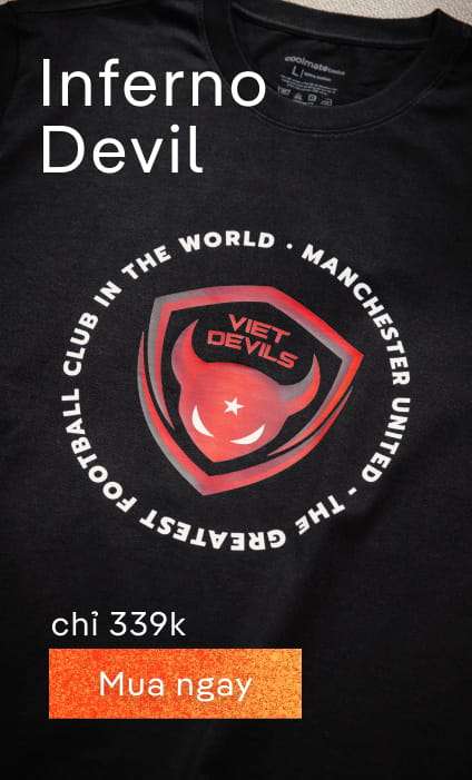 BST Áo Thun Dành Cho Fan MU Từ Viet Devils x Coolmate Siêu Hot - Coolmate